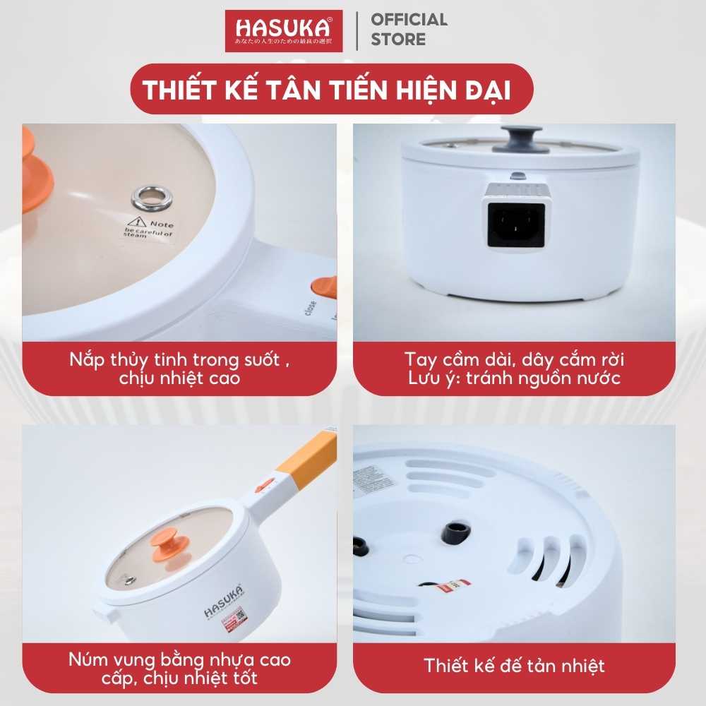NỒI LẨU ĐIỆN ĐA NĂNG MINI HASUKA HSK-555